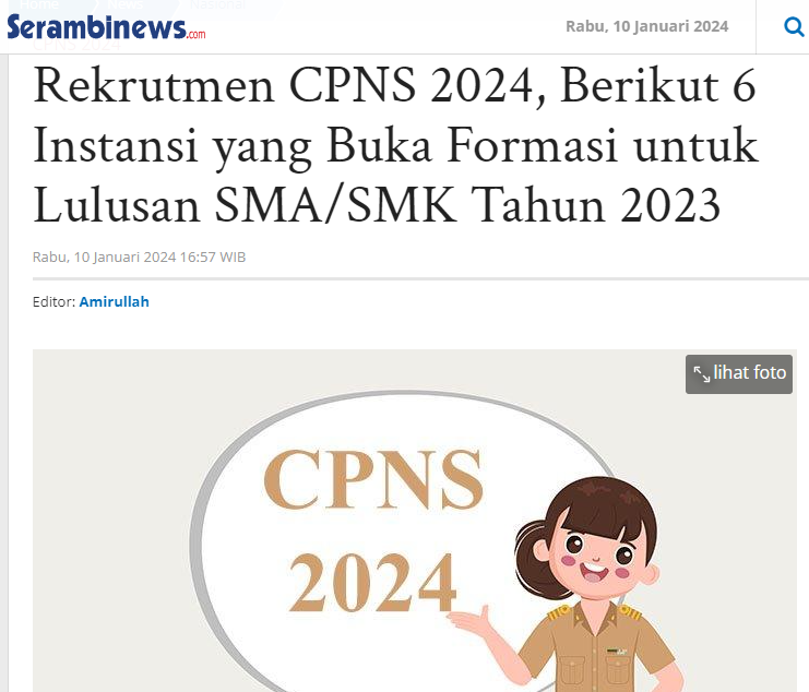 INFO CPNS 2024