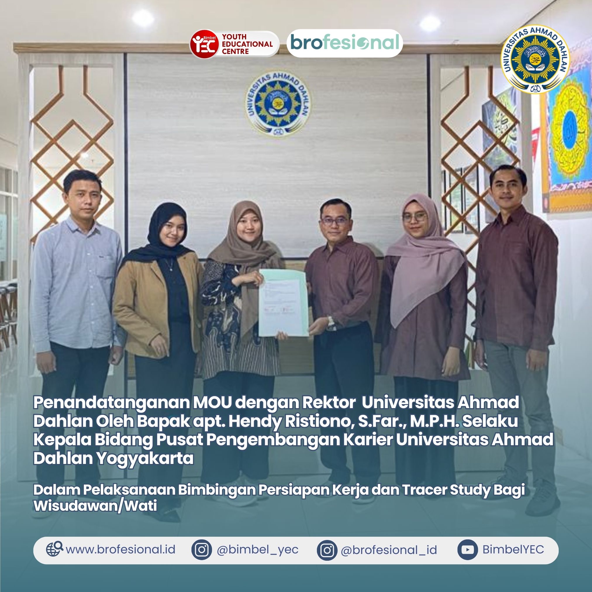 BIMBINGAN PERSIAPAN KARIER UNIVERSITAS SARJANAWIYATA TAMANSISWA