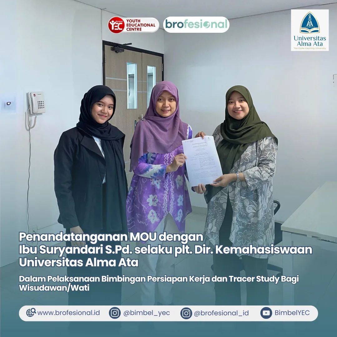 BIMBINGAN PERSIAPAN KARIER UNIVERSITAS ALMA ATA