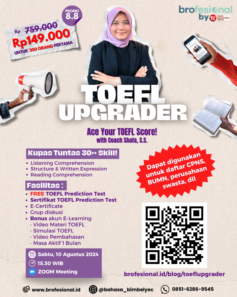 TOEFL UPGRADER