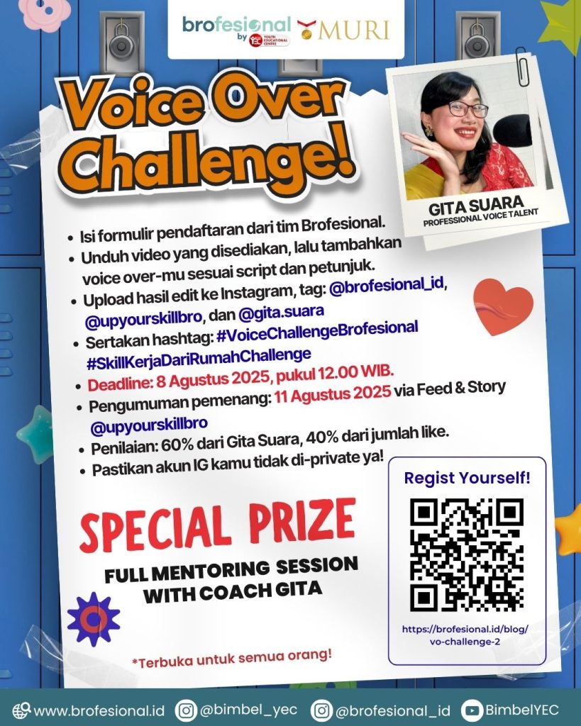 Voice Over Challenge! Brofesional X Gita Suara #2